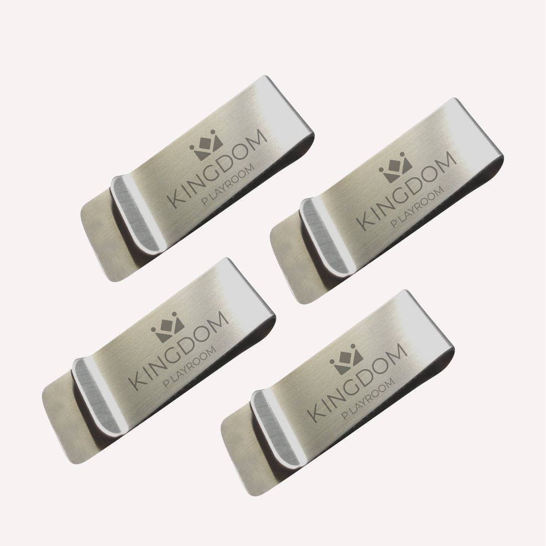 Safety Clips (Set of 4) – Kingdom Playroom AU